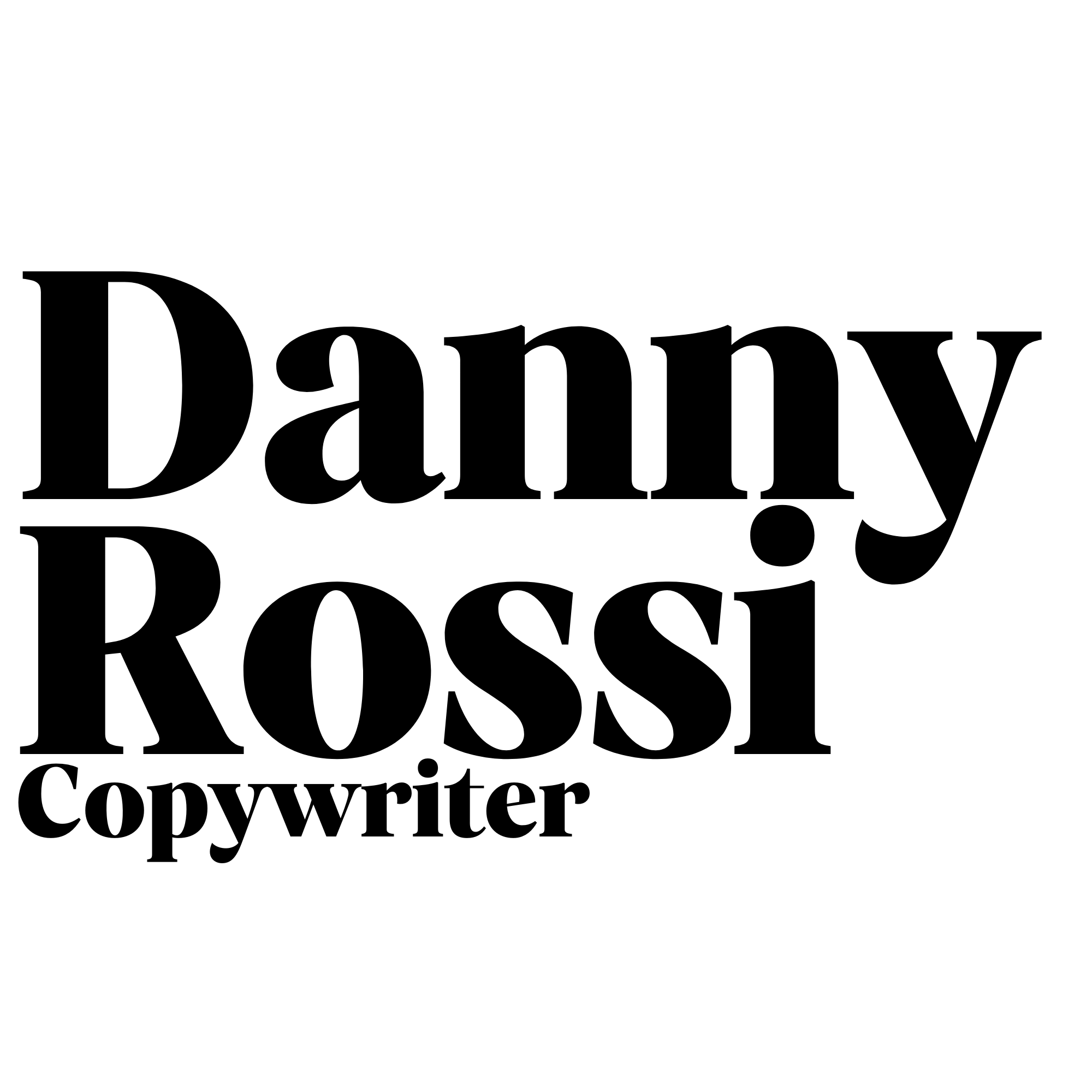 Award winner — Danny Rossi: Copywriter