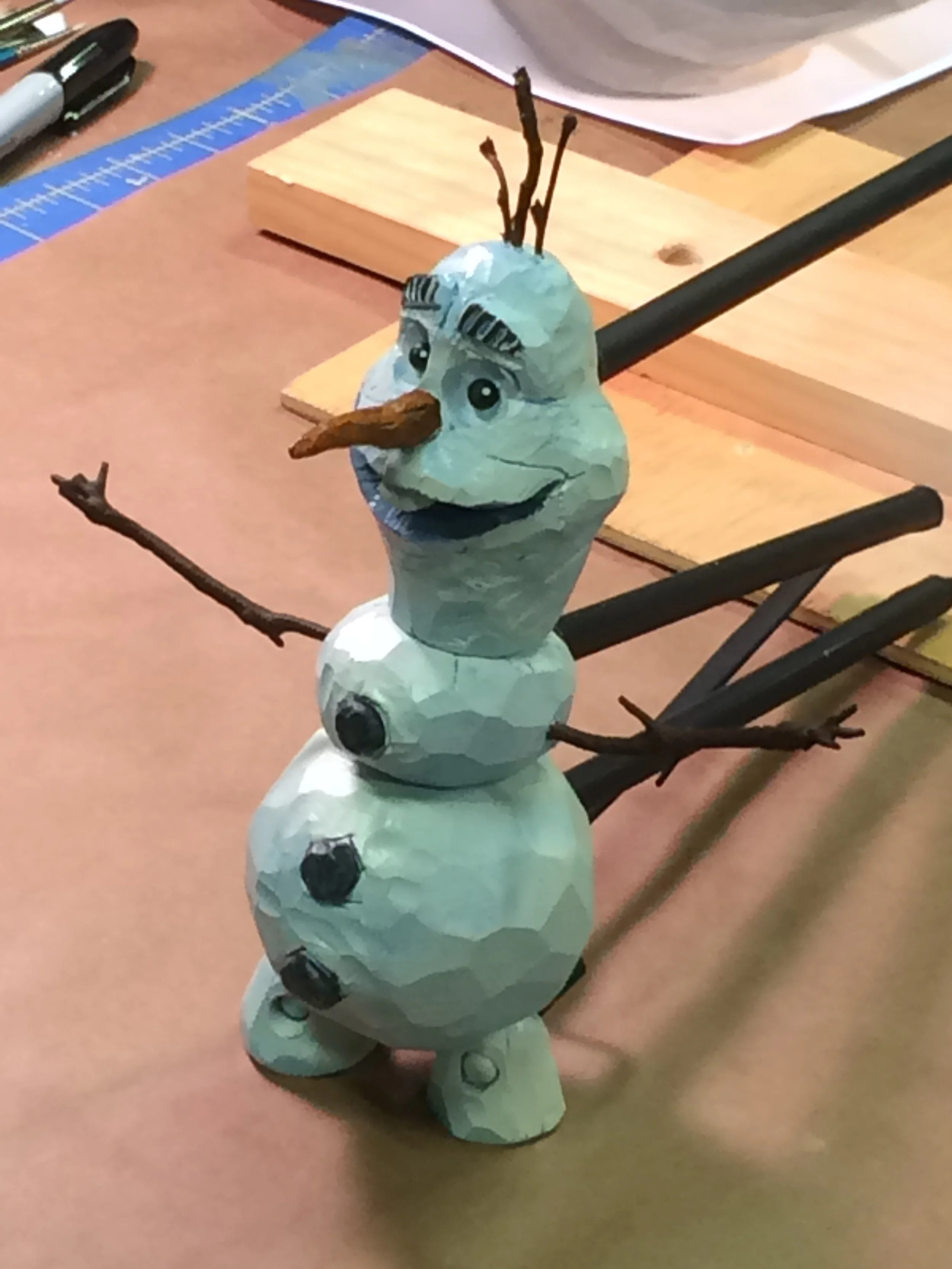 Building Frozen's Olaf Prototypes — Puppets By Artie