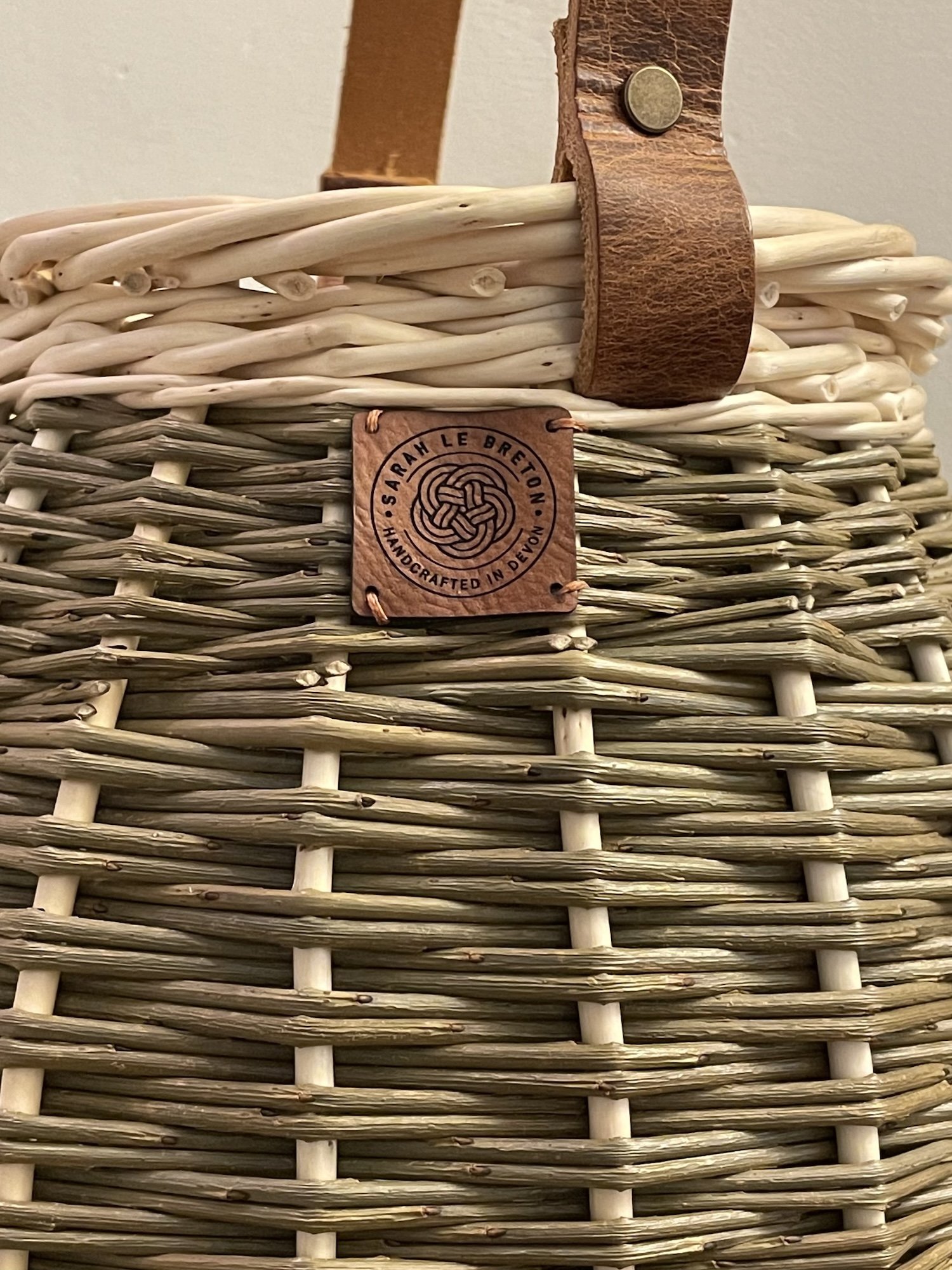 Original 'B' Willow Berry Basket — Sarah Le Breton Willow | Basket ...