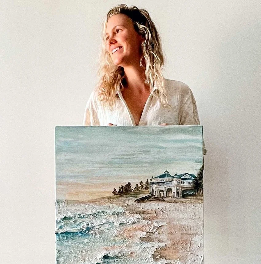 Textured coastal art 🌊🎨 | Perth-based Artist creating distinctive ...