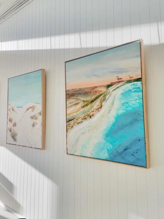 Textured coastal art 🌊🎨 | Perth-based Artist creating distinctive ...
