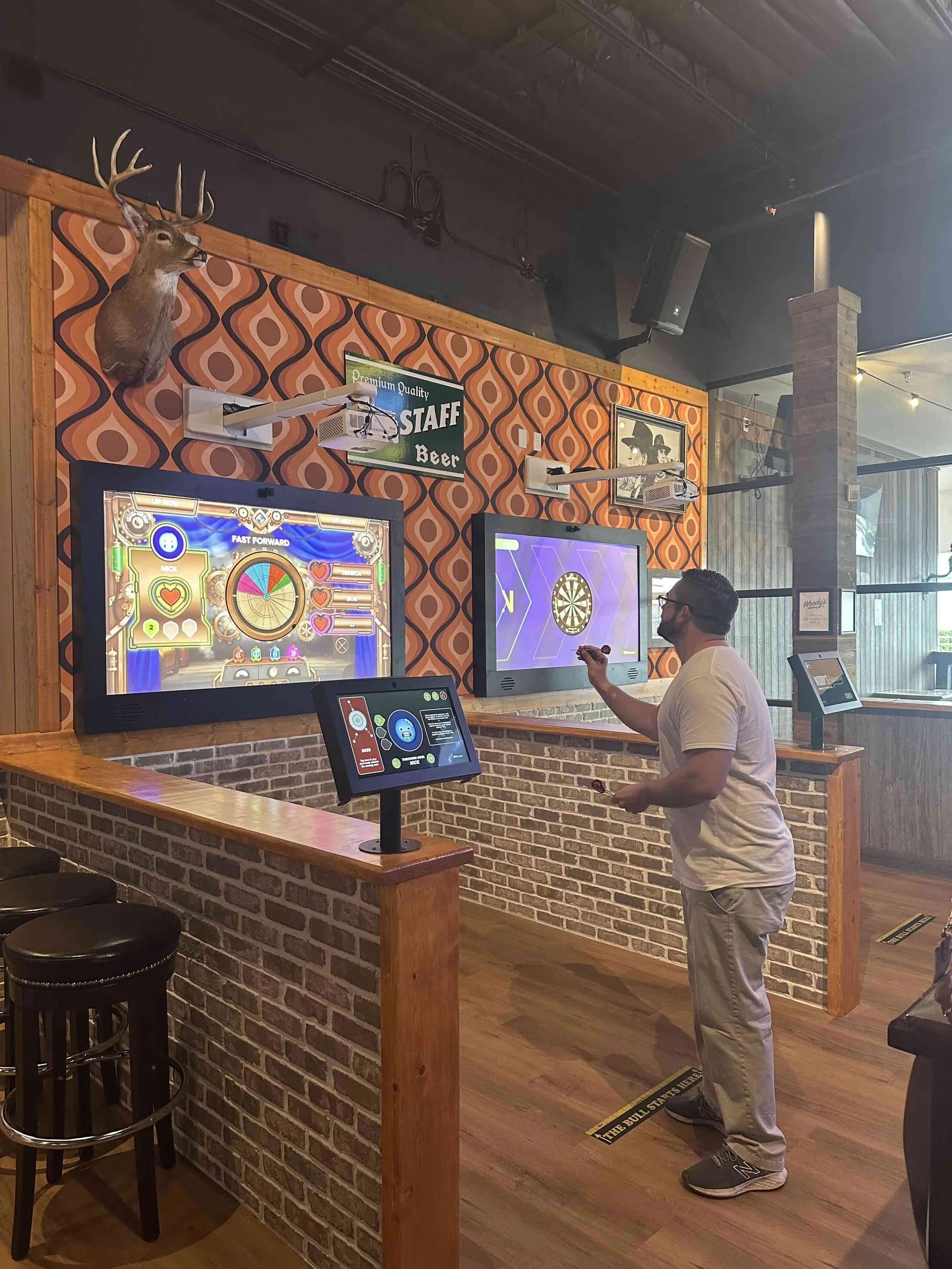 Golf Simulator | Book Now & Play — Woody's Hideaway