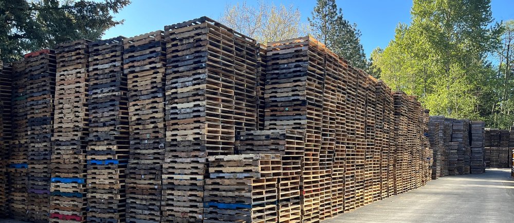 Pallets, crates, wood waste recycling, and more — PERRY PALLET | your ...