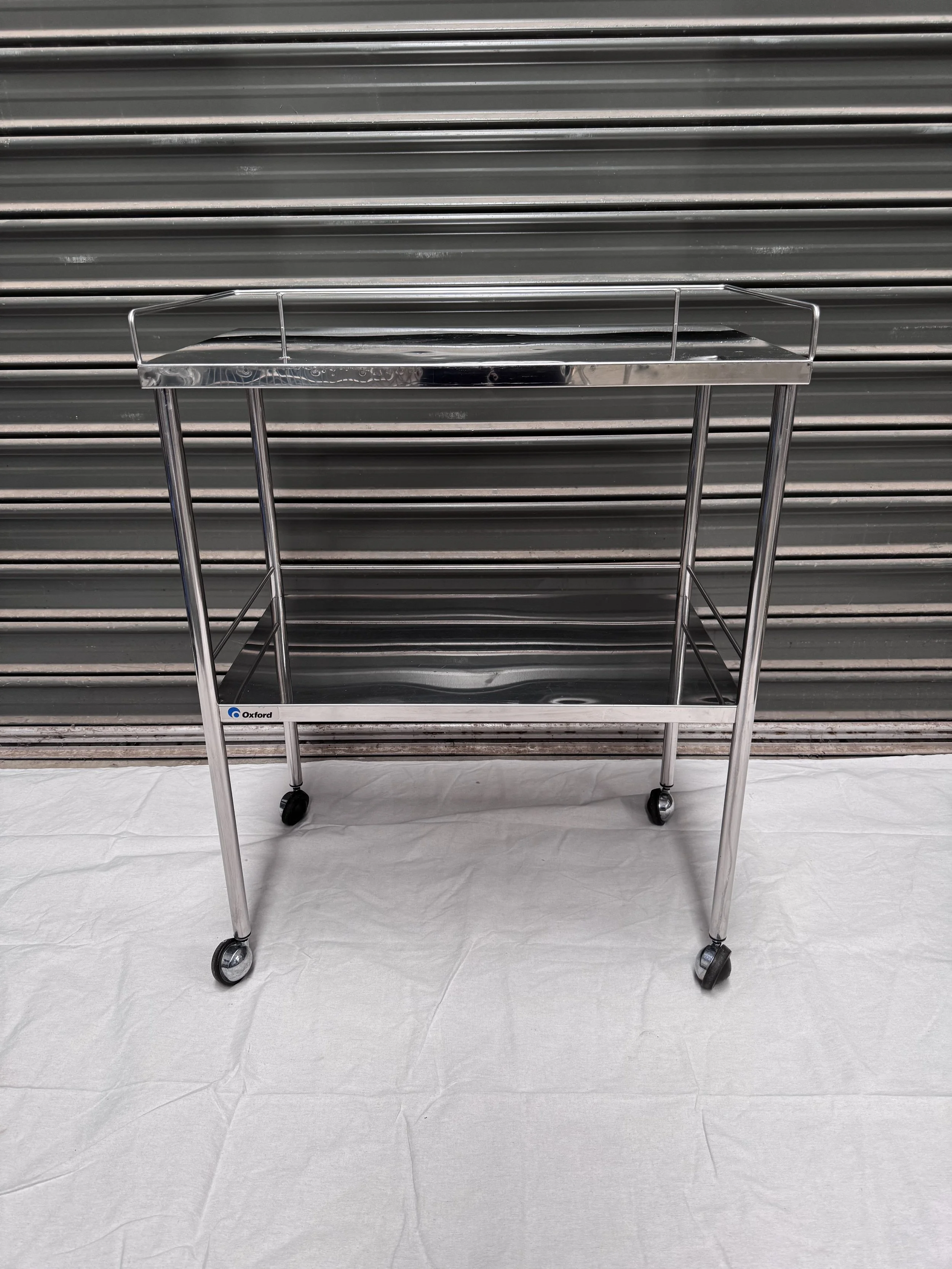 Stainless Steel Trolley 7 - Refurbished — Biovet Australia