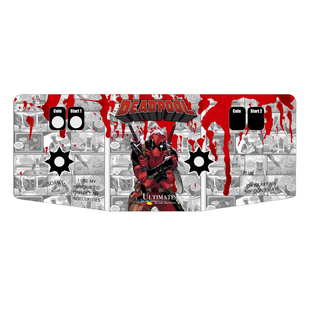 2 in 1 Ultimate Arcade Machine with portable arcade deck. Retro gaming ...