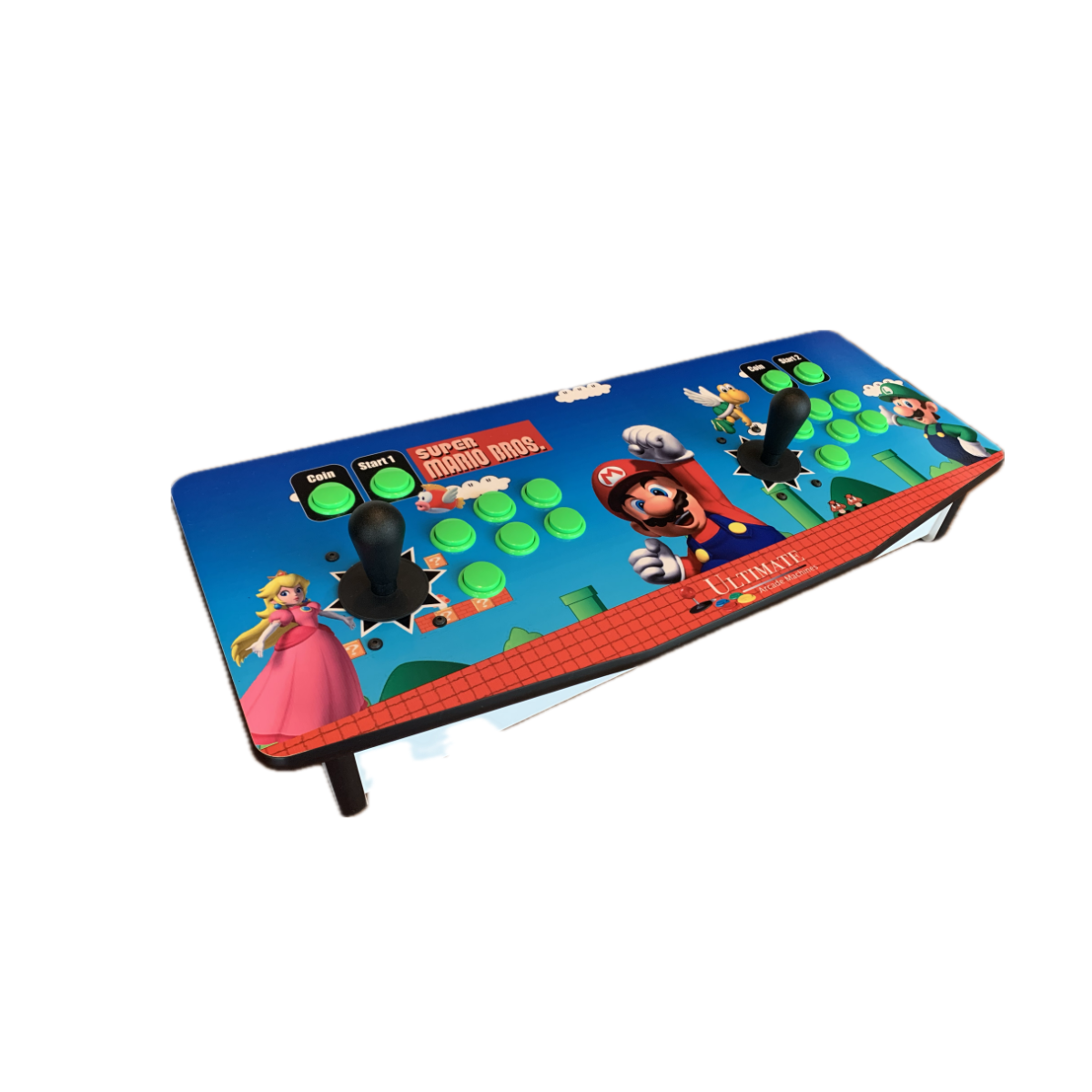 2 in 1 Ultimate Arcade Machine with portable arcade deck. Retro gaming ...