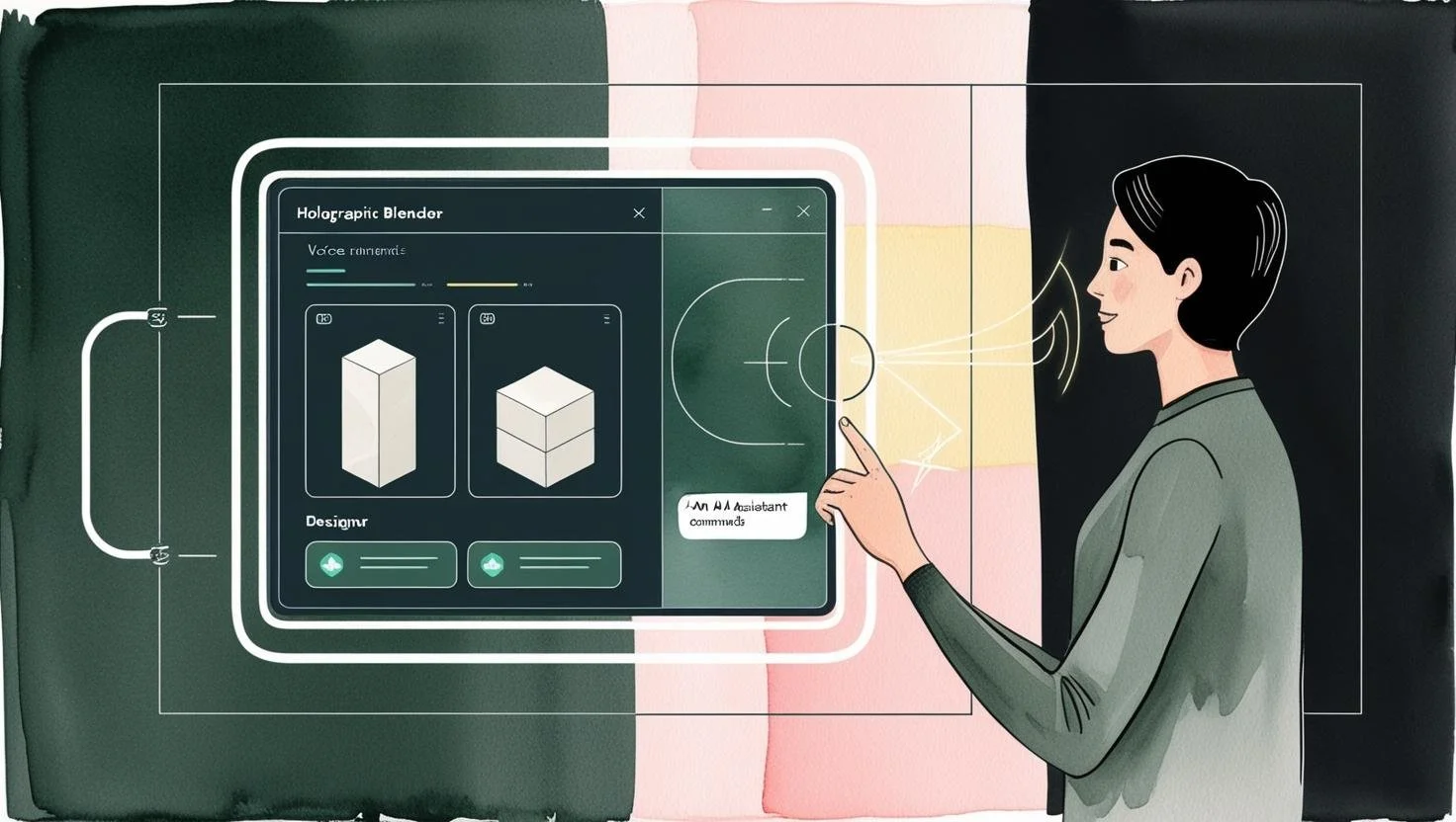 Claude+Blender: Trasformare il Workflow degli Studi di Design — VisionXt