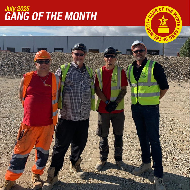 Gang of the Month - July, Tewkesbury | Churngold Construction