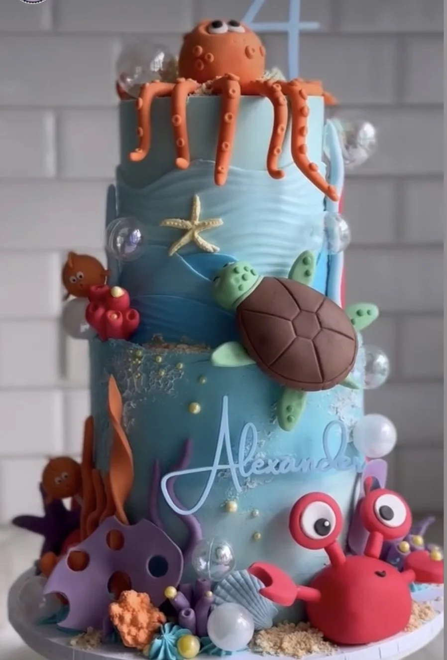 Edible Fondant Cake Toppers