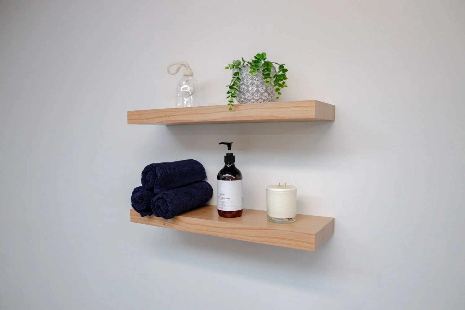 Your Installation Guide Tasmanian Oak Floating Shelves | South Oak ...