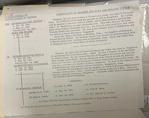 The Tuttle Family — Naugatuck Historical Society