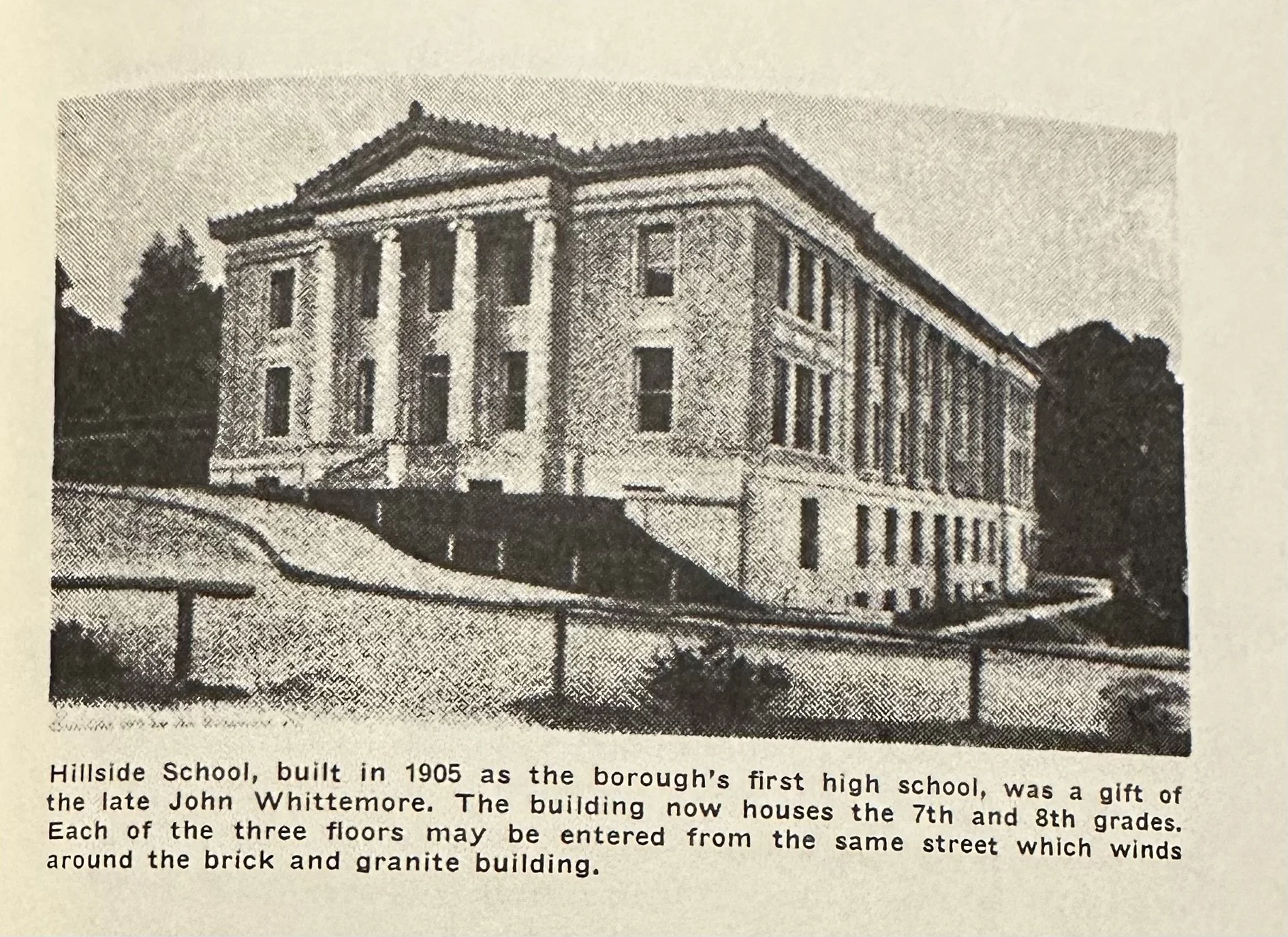 Hillside Intermediate School — Naugatuck Historical Society