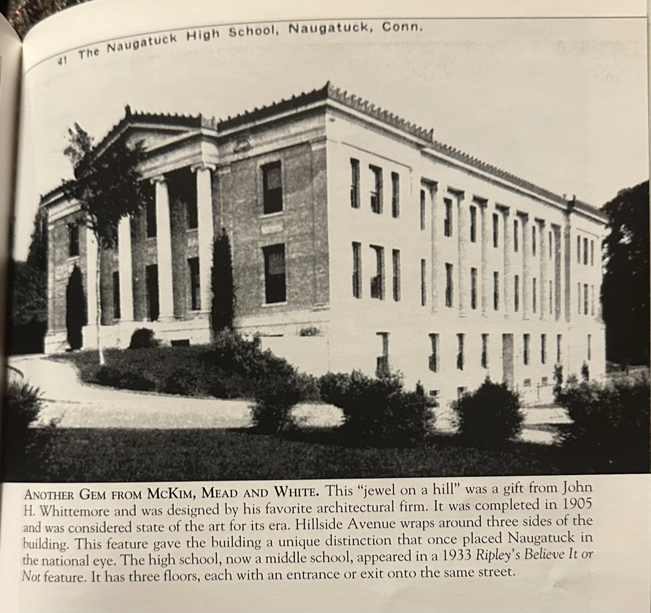 Hillside Intermediate School — Naugatuck Historical Society