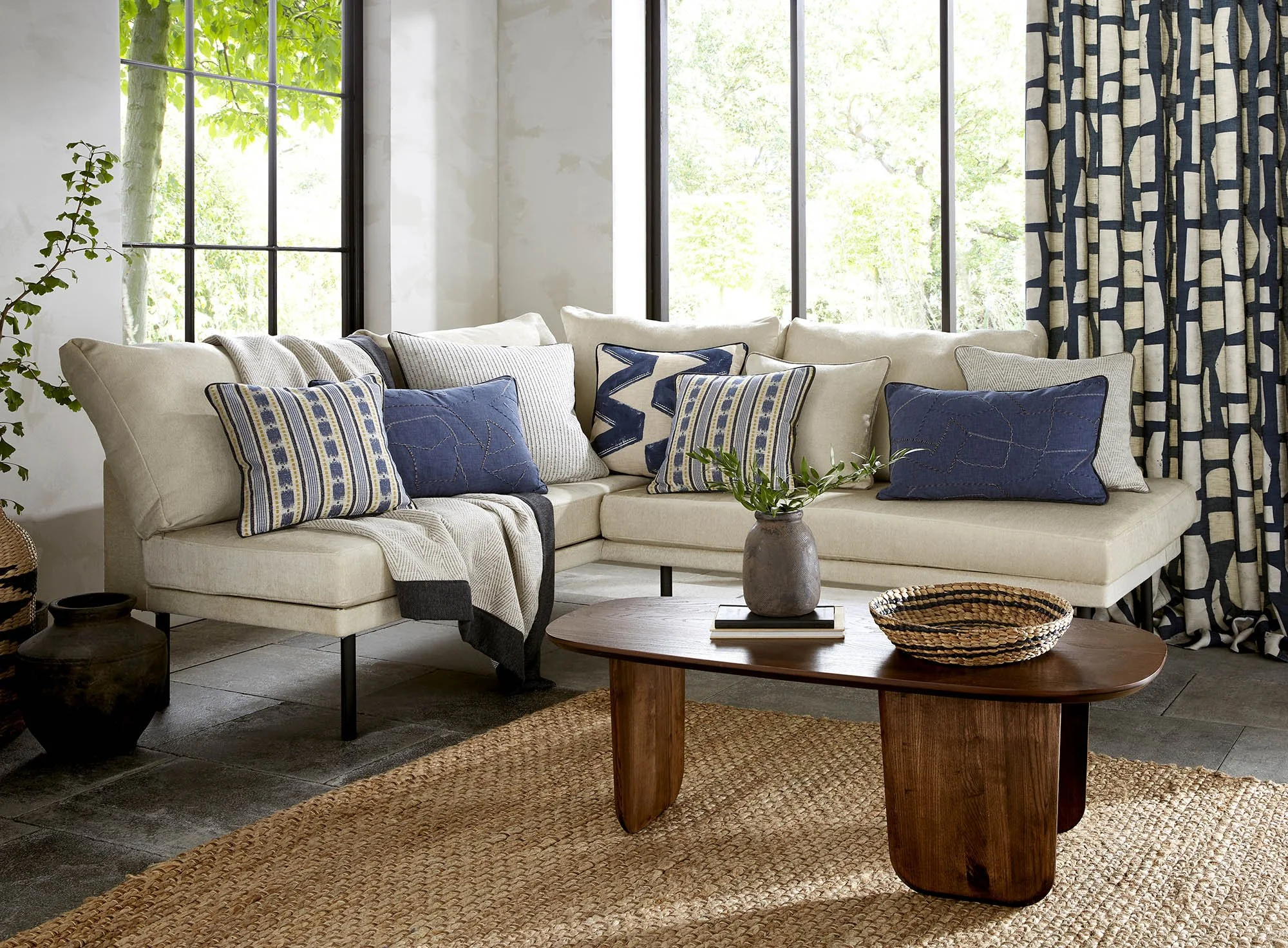 Westbrook Interiors | Kitchens | Curtains & Blinds | Made to Measure