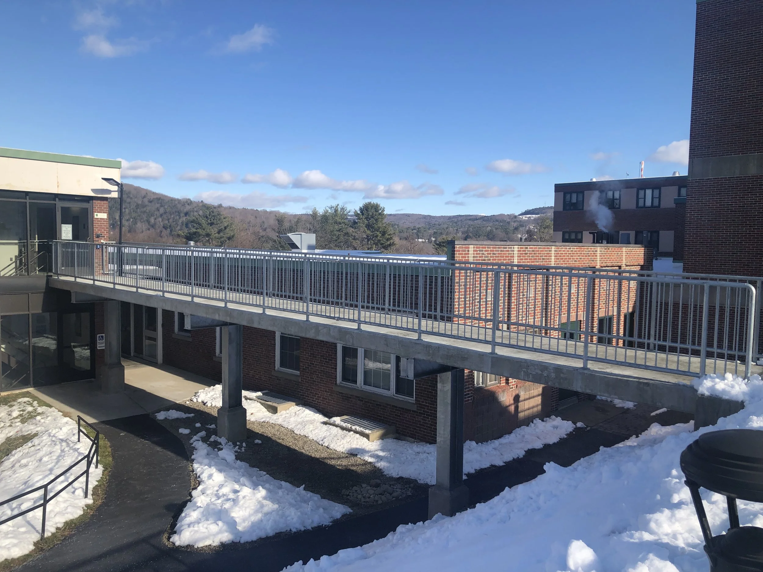 Springfield Hospital Pedestrian Bridge Replacement — Neil H. Daniels, Inc.