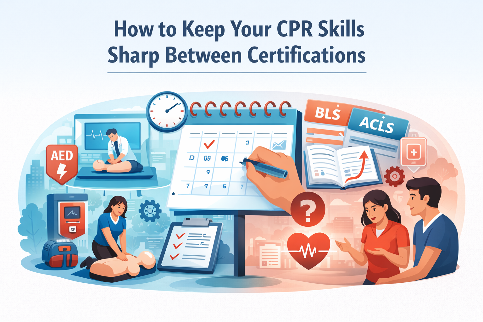 How to Keep Your CPR Skills Sharp Between Certifications — GEAR UP with CPR