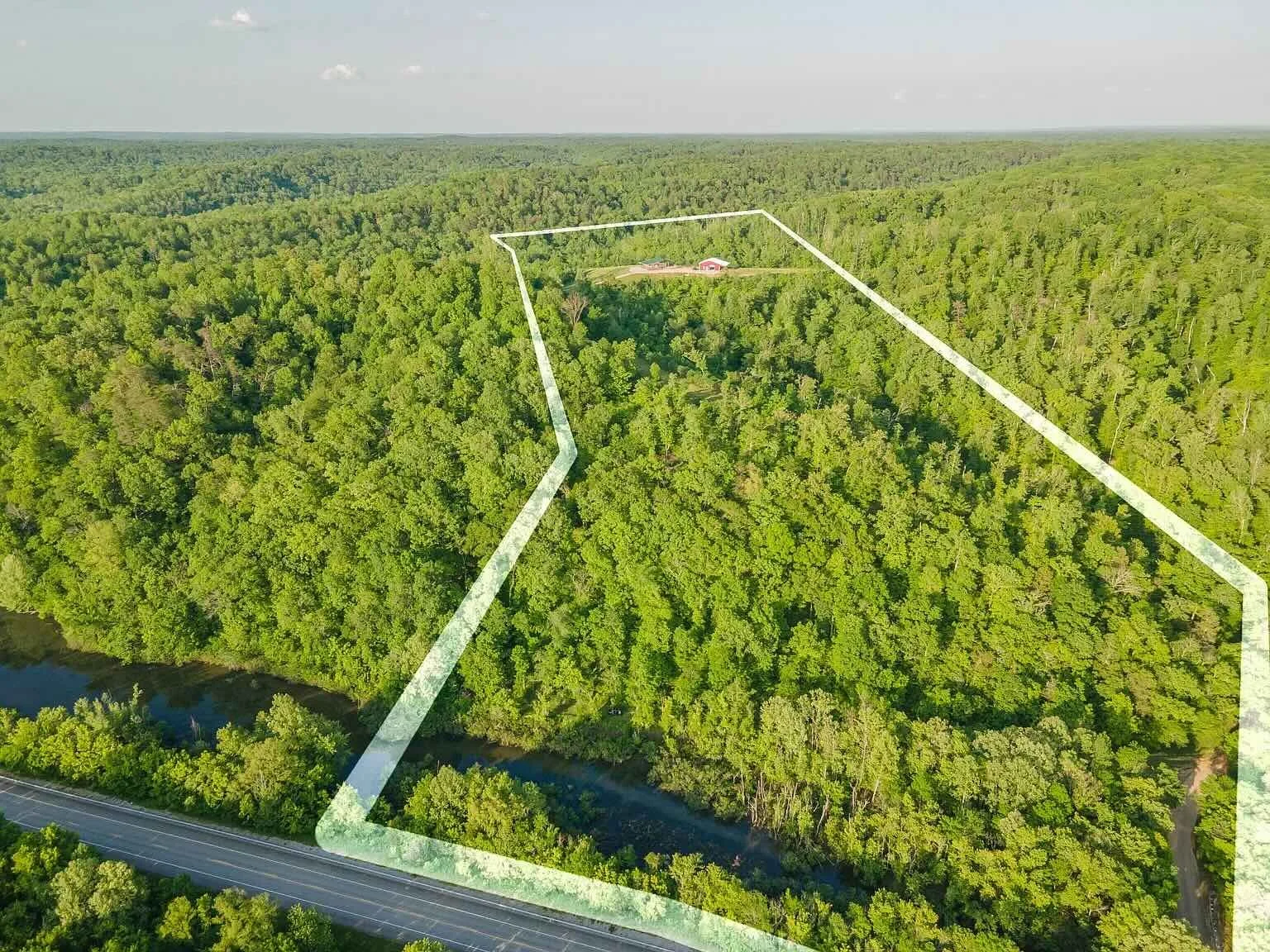 47-Acre Off-Grid Property for Sale in Tennessee with Cabin, Shop ...