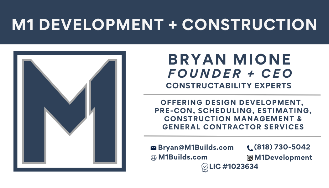 M1 BUILDS and Construction