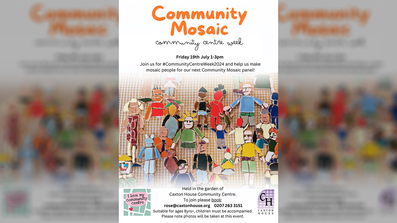 COMMUNITY MOSAIC WORKSHOP — ARCHWAY LONDON