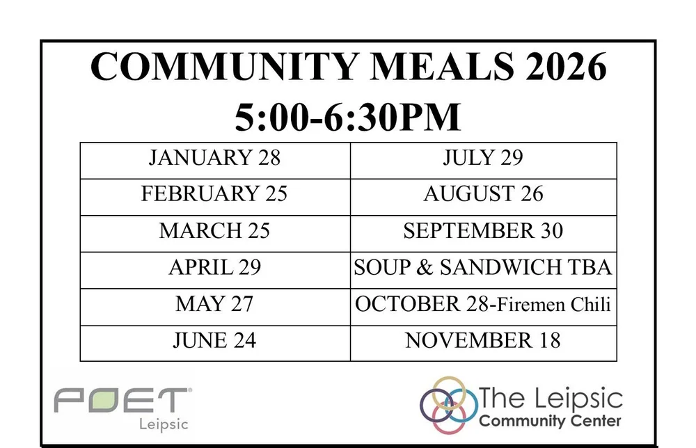 Community Meals — The Leipsic Community Center
