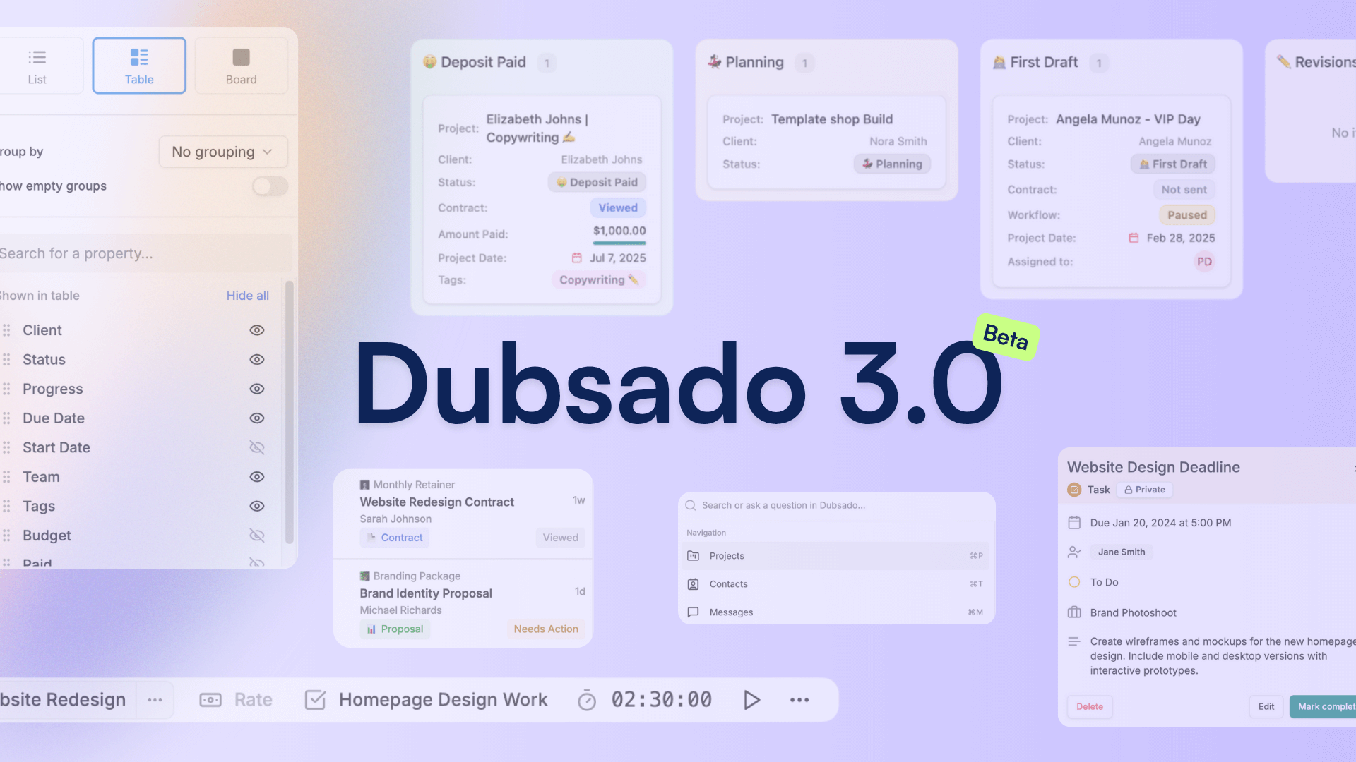 Introducing Dubsado 3.0: A faster, more intuitive platform to help you ...