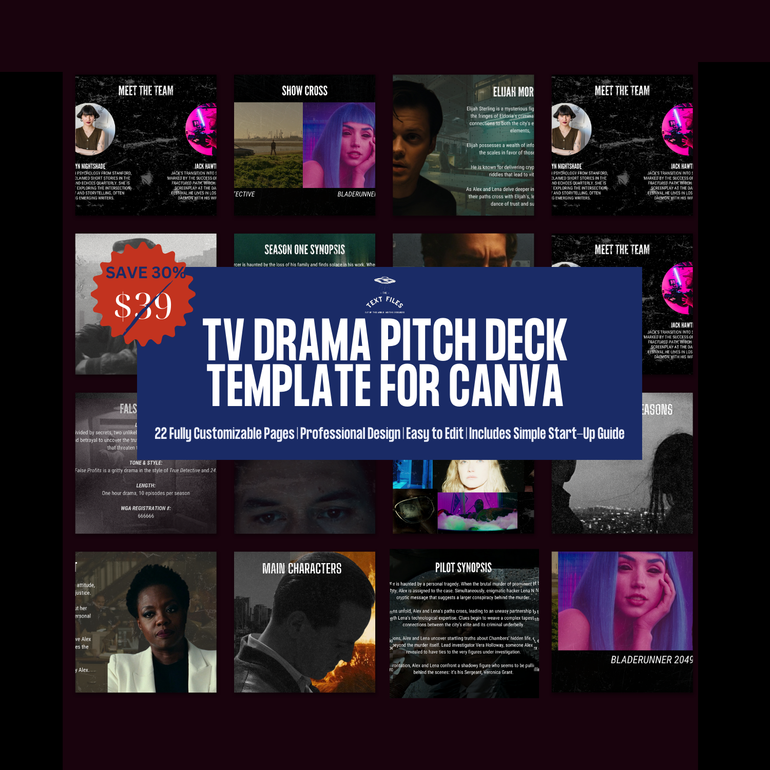 Why Every Screenwriter Needs a Pitch Deck — THE TEXT FILES