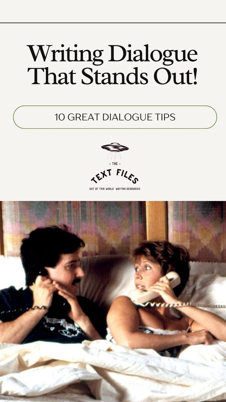 Screenwriting: Script Dialogue — THE TEXT FILES