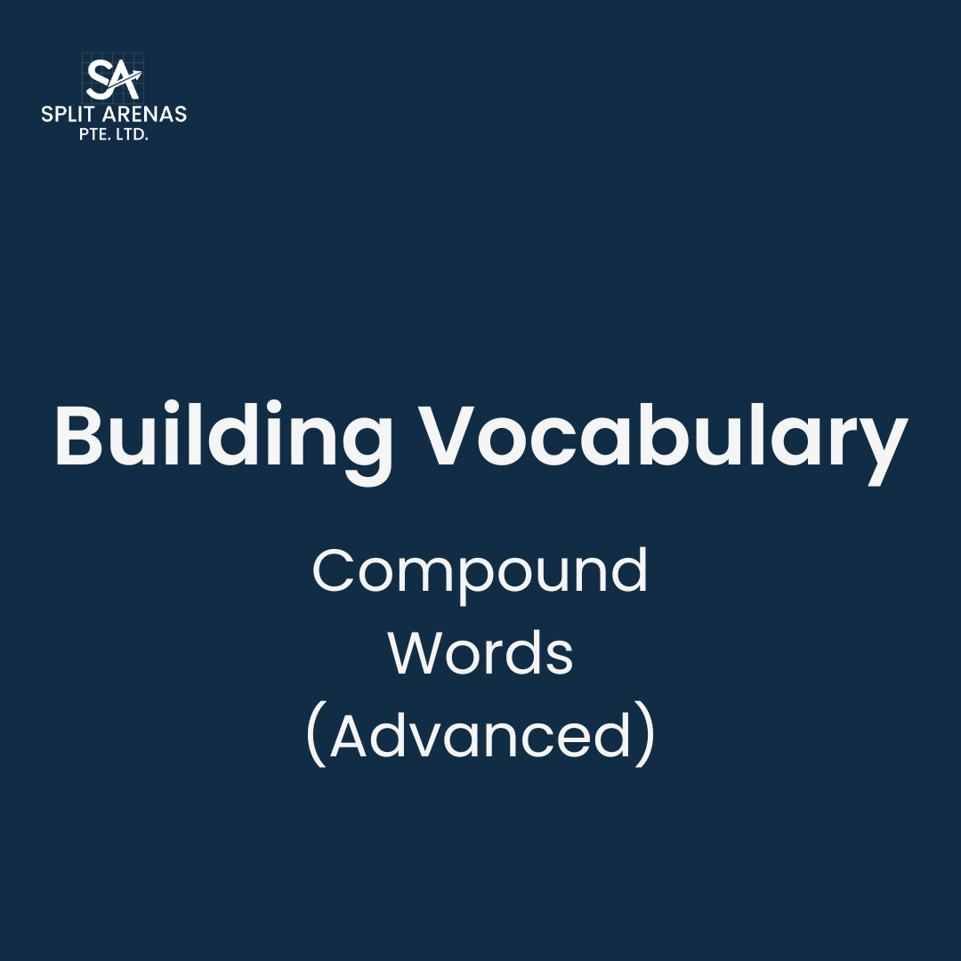 Building Vocabulary Worksheet - Compound Words (Beginner) — Split ...