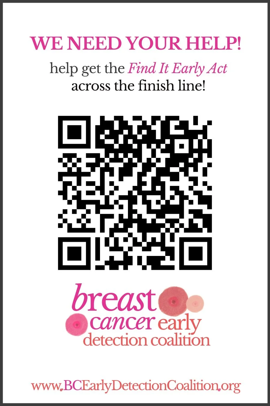 Find It Early Act — Breast Cancer Early Detection Coalition