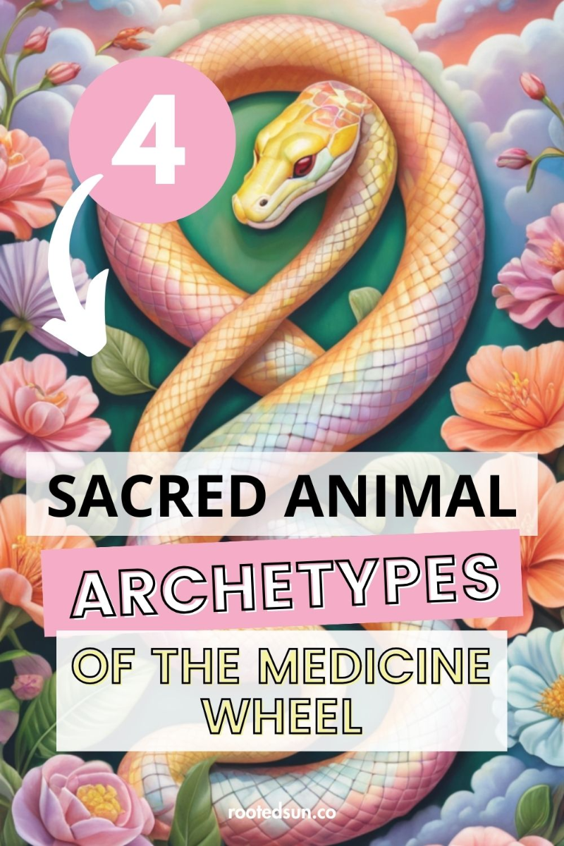 The 4 Sacred Animal Archetypes of the Medicine Wheel — Rooted Sun