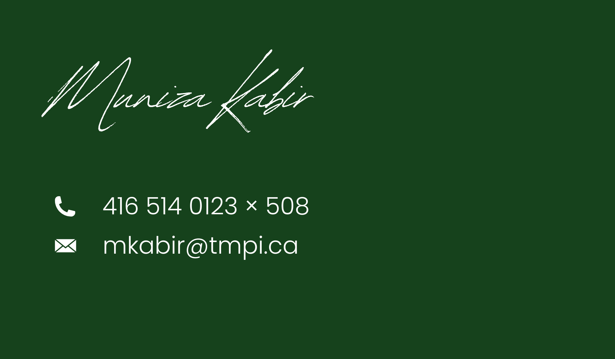 Muniza Kabir — Taylor Mergui | Personal Injury Lawyers