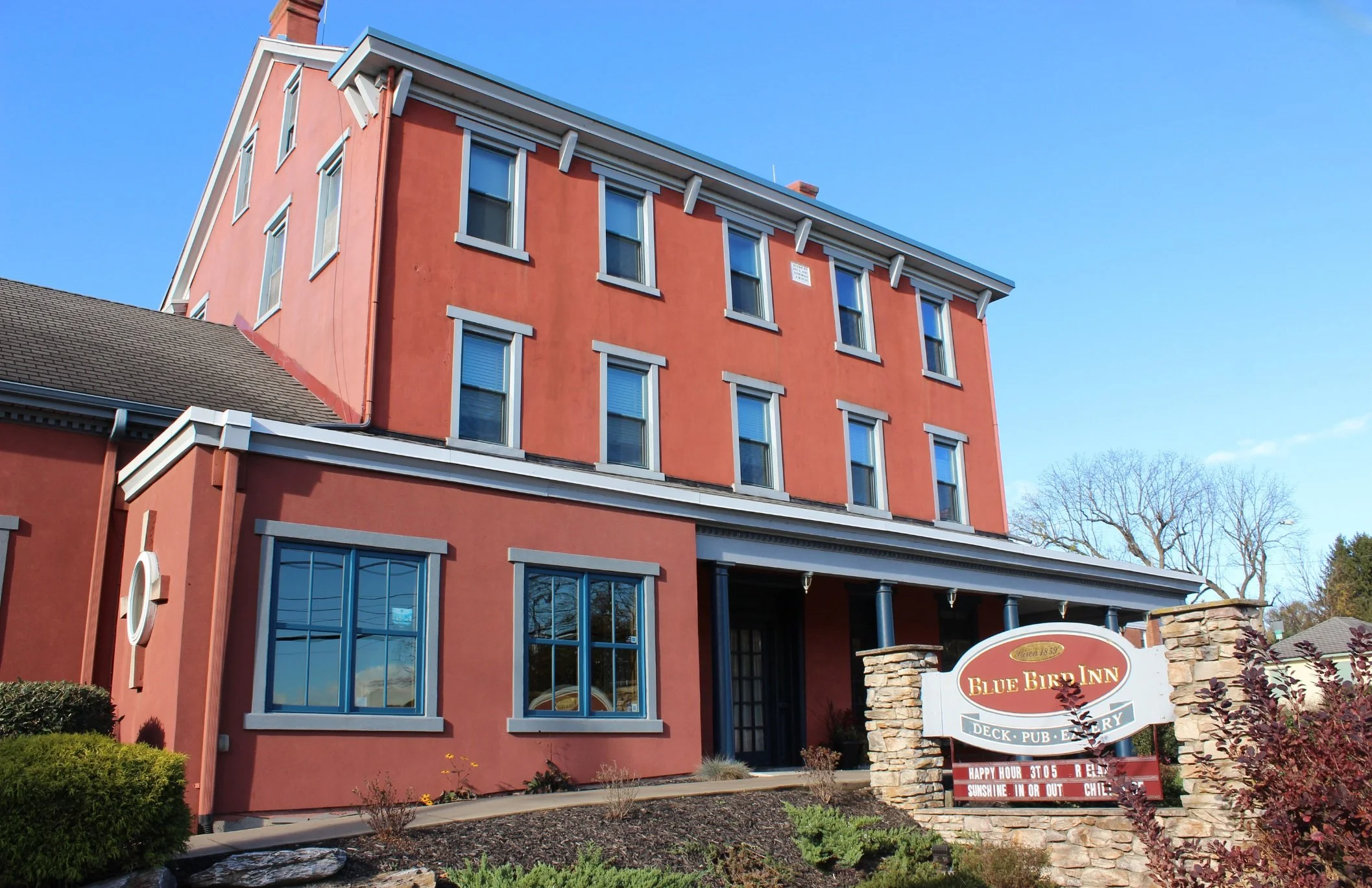 Our Menu — Blue Bird Inn