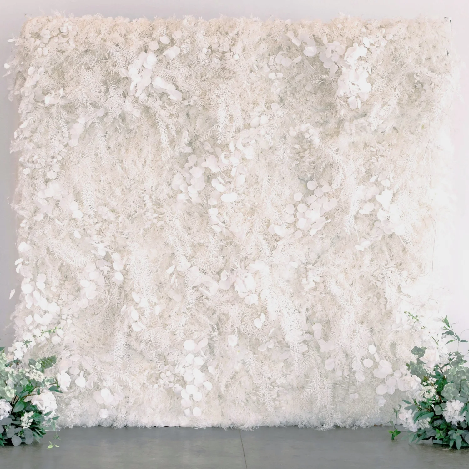 Faith Flower Wall | Indiana Wedding Rentals | Luxury Floral Backdrop ...