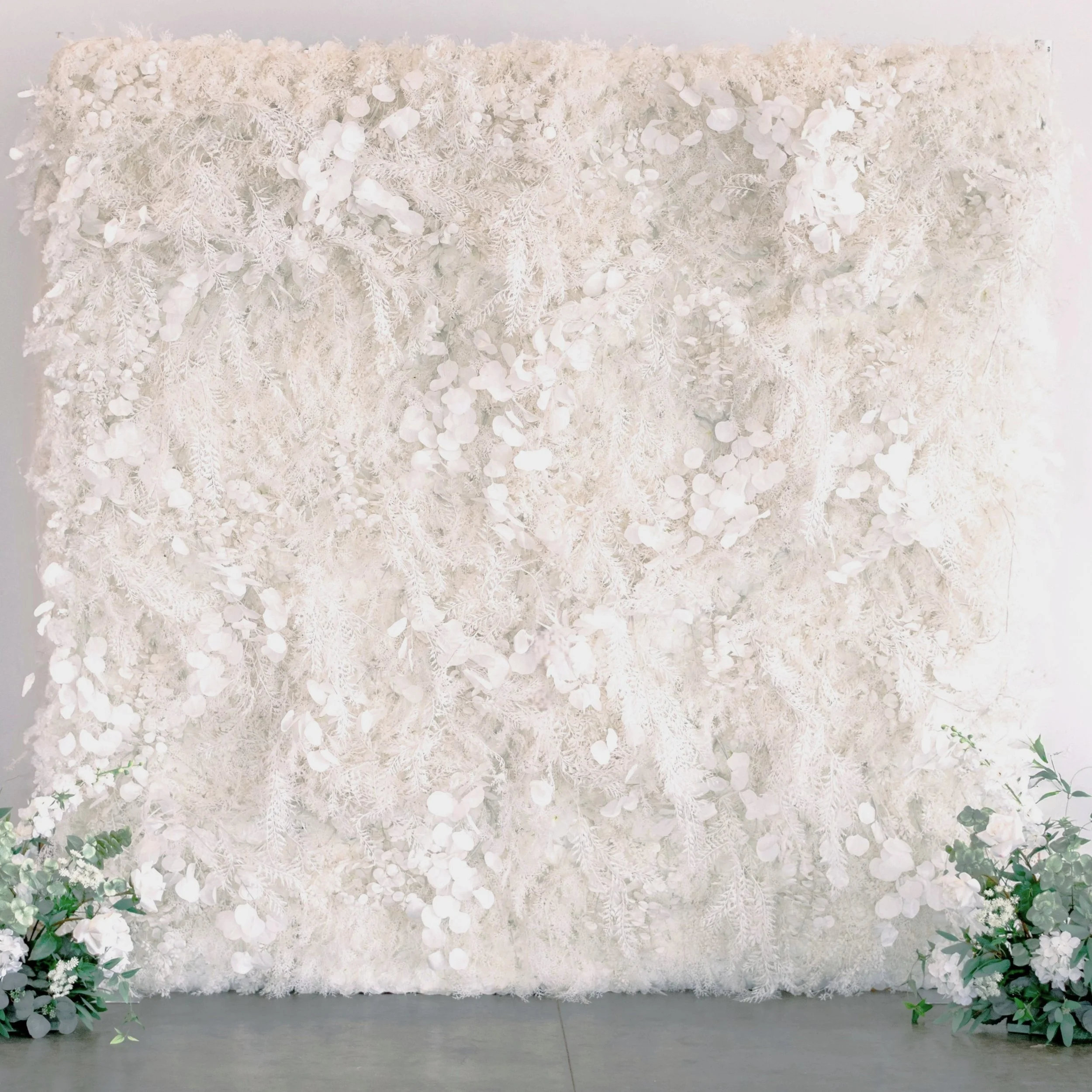 Faith Flower Wall | Indiana Wedding Rentals | Luxury Floral Backdrop ...