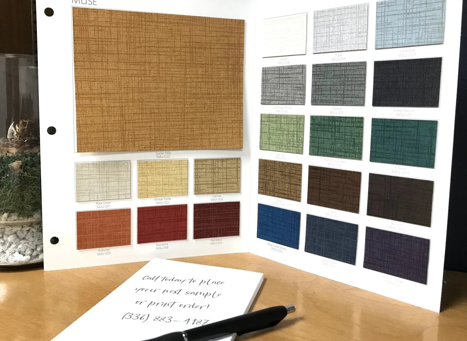 Fabric Swatch Cards | Acme Sample