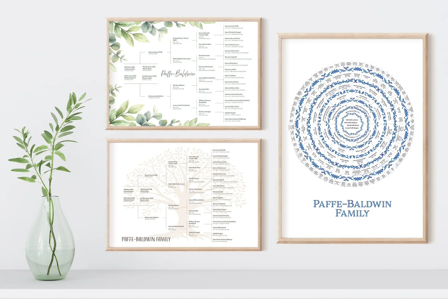 Adams Genealogy Studio | Custom Family Tree Art & Research