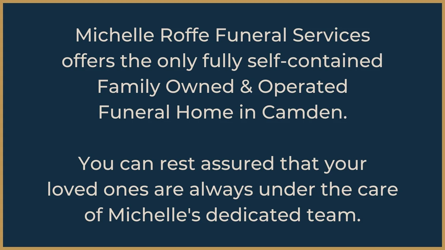 Michelle Roffe Funeral Services