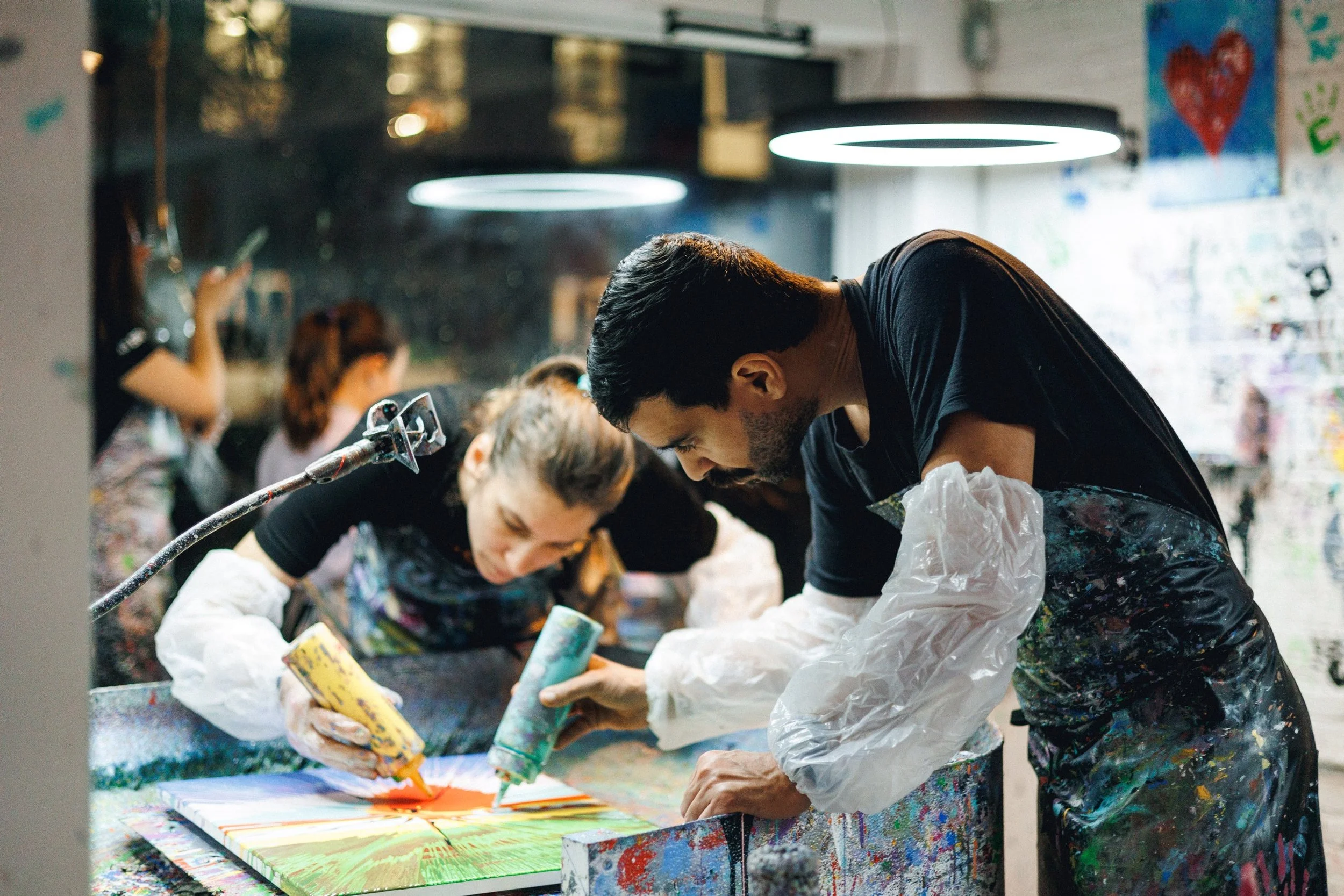 Book Spin Art Sessions in Montreal | Art Chaos Experiences — ArtChaos ...