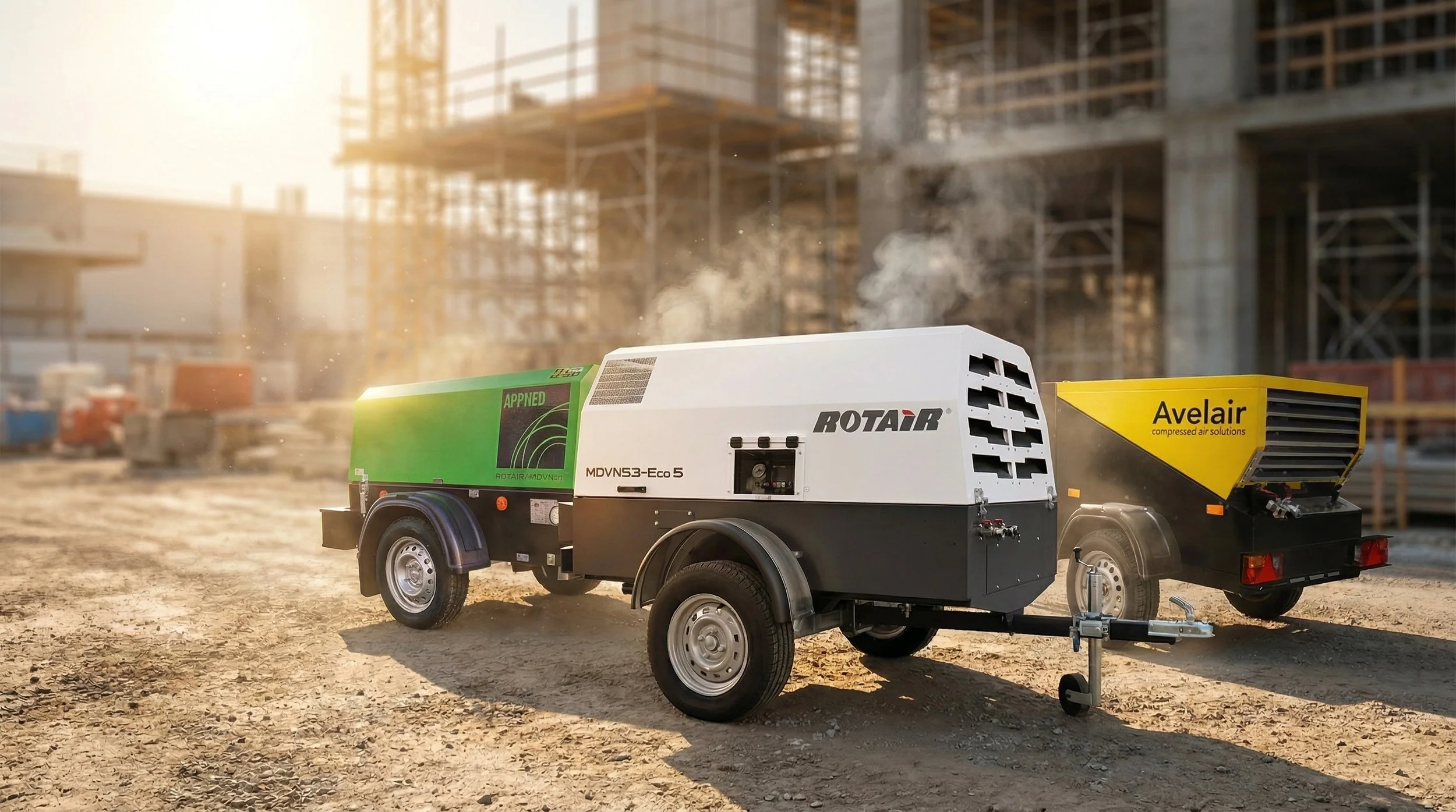 Towable — Portable and Diesel Air Compressors | Boost Productivity ...