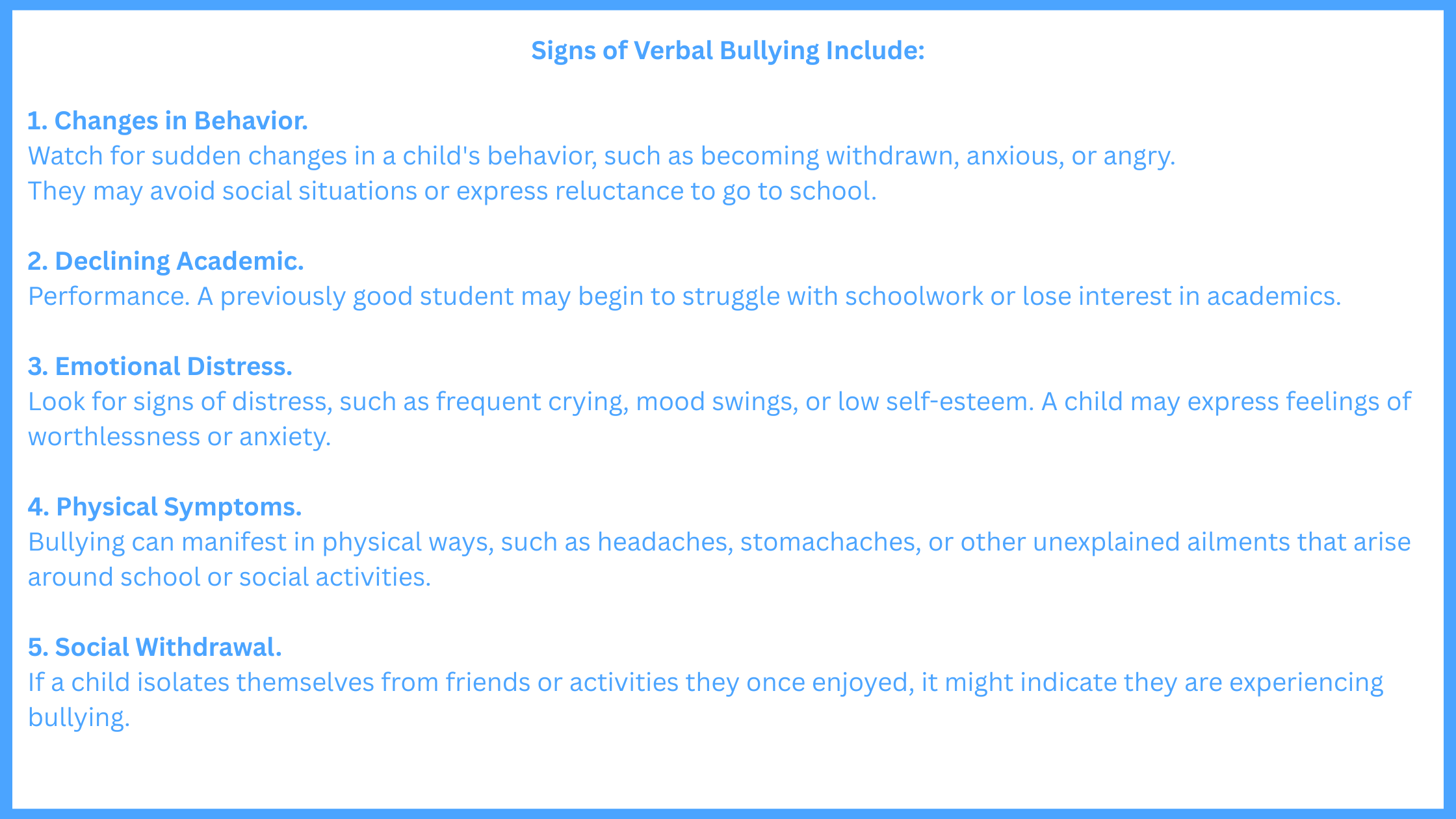 Verbal Bullying — Gottleib's Reality Check Jr.