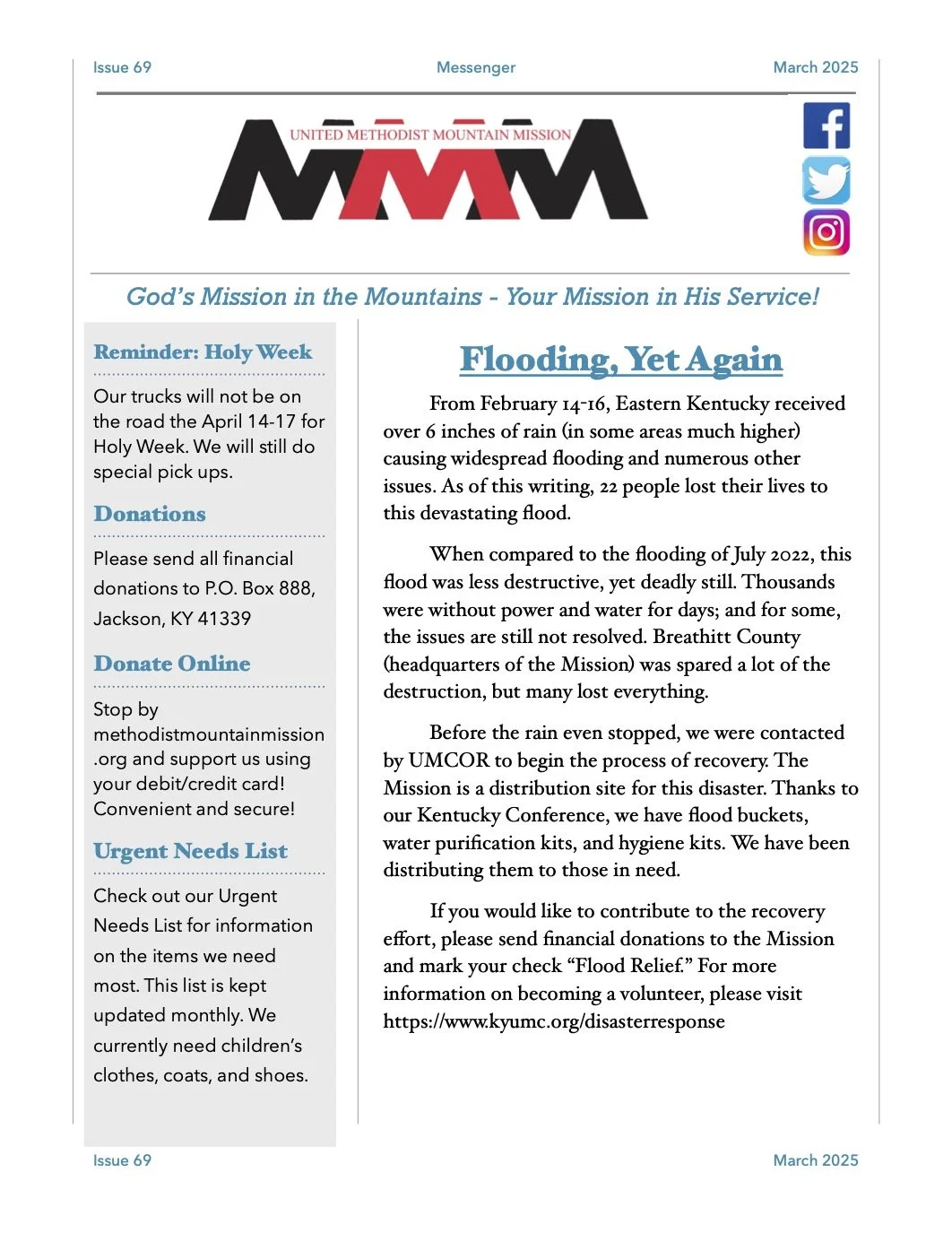 United Methodist Mountain Mission