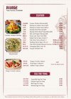 General Menu Items — The travel cuisine