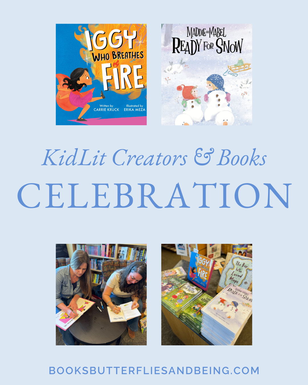 KidLit Creators & Books Celebration — Books, Butterflies, & Being