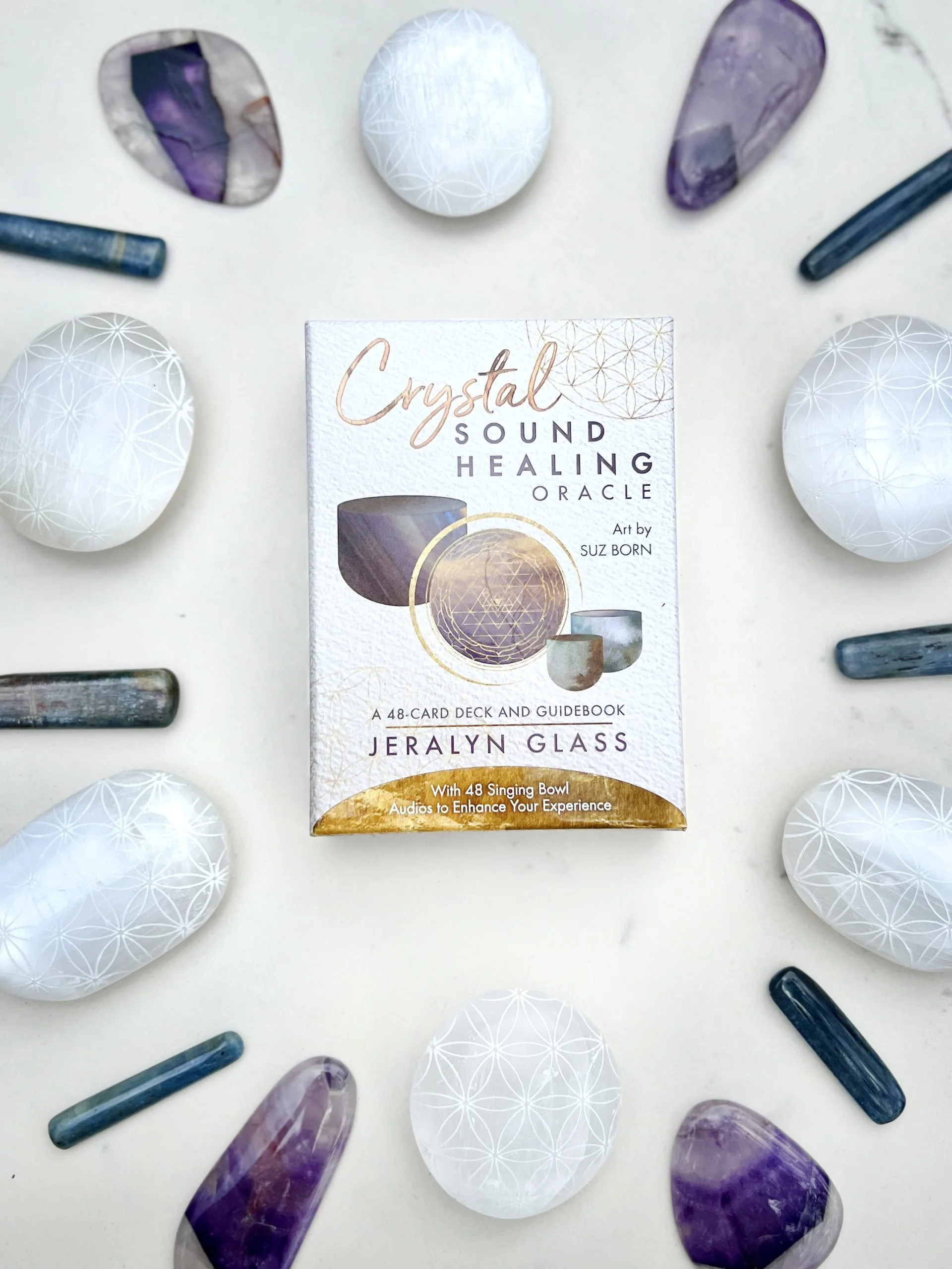 Interactive Sound Healing Oracle Deck | Crystal Cadence