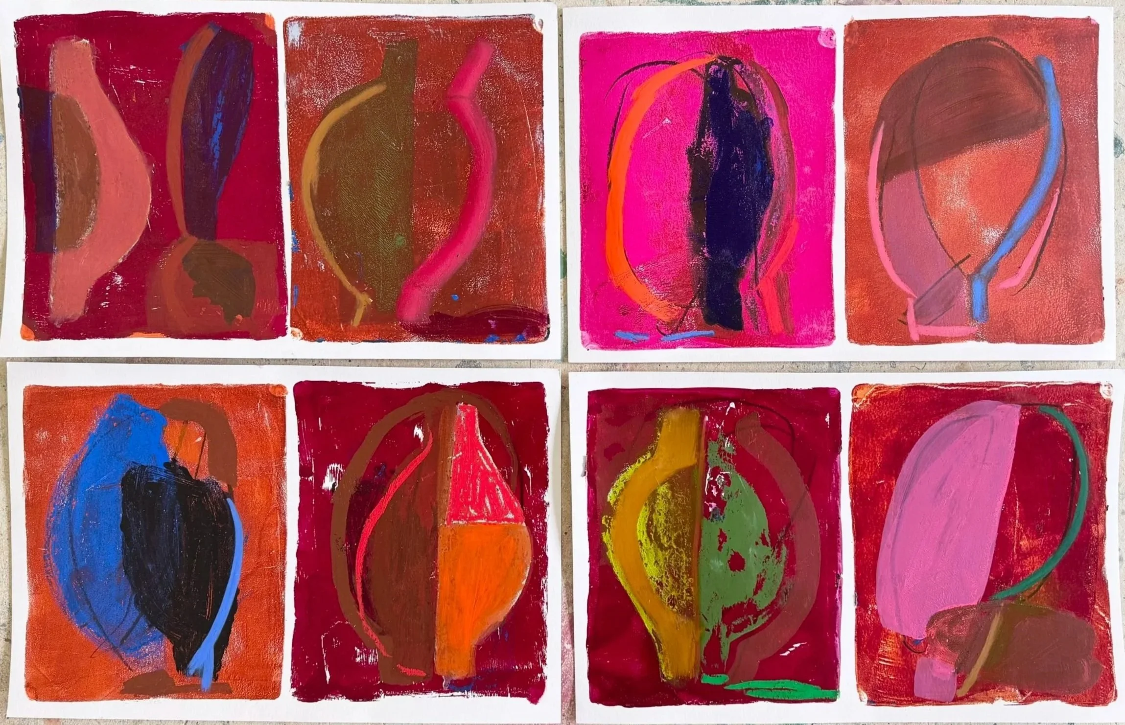 Monotypes — Sarah Boyts Yoder