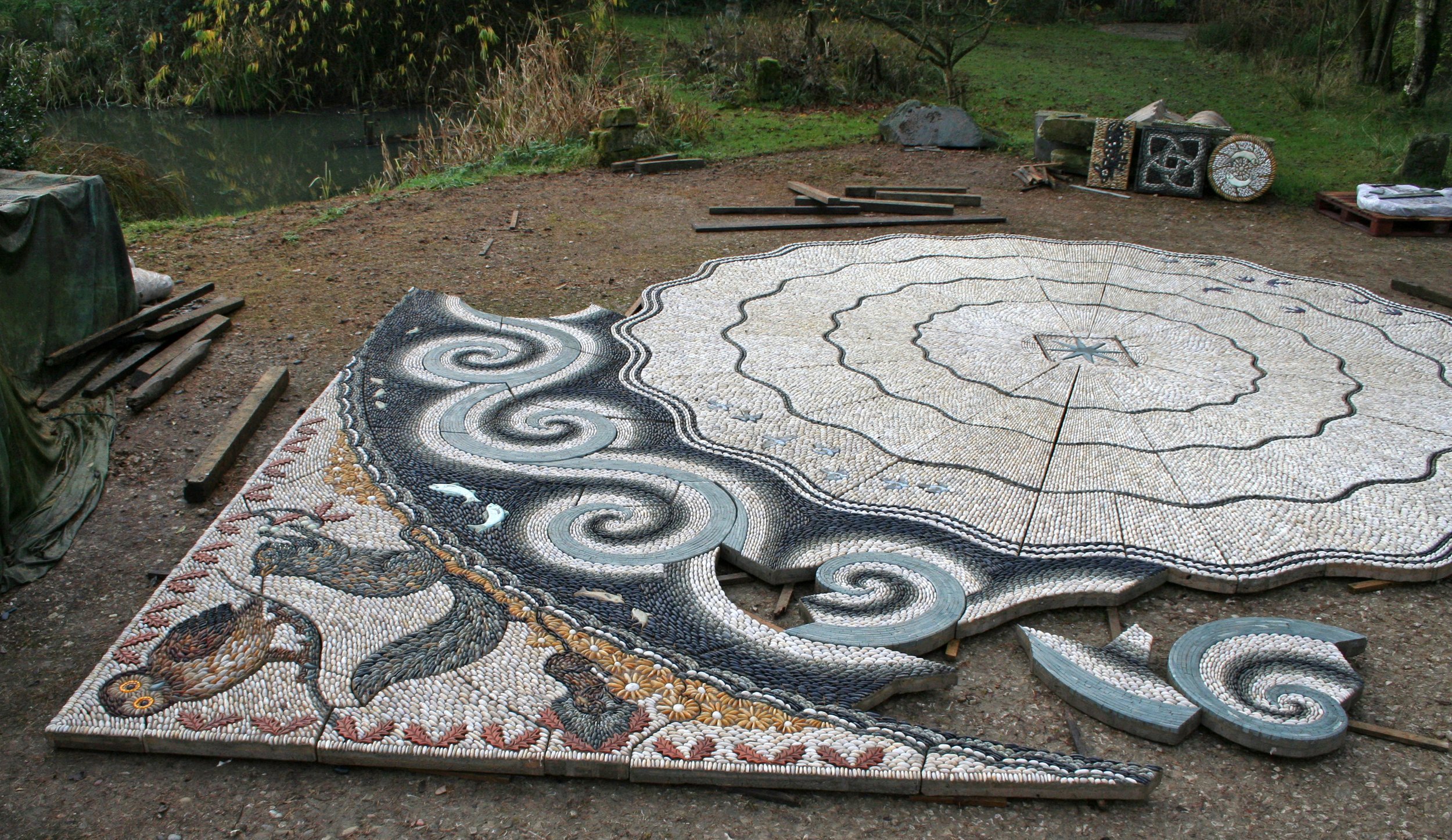 Pebble Mosaic Design | The Creative Process Behind Every Artwork ...