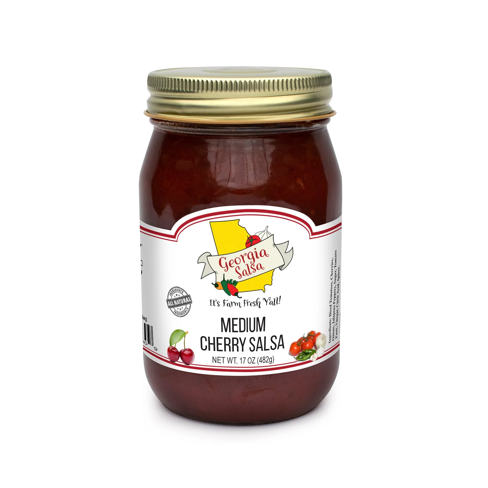 Medium Cherry Salsa — Georgia Salsa