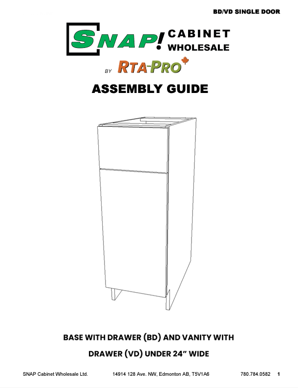 Resources - Guides and More — SNAP! Cabinet Wholesale Ltd.