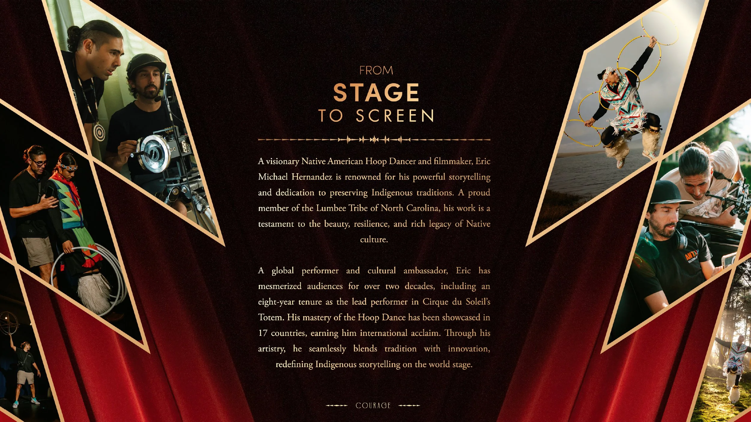 Courage, written and directed by Eric Michael Hernandez, a renowned ...