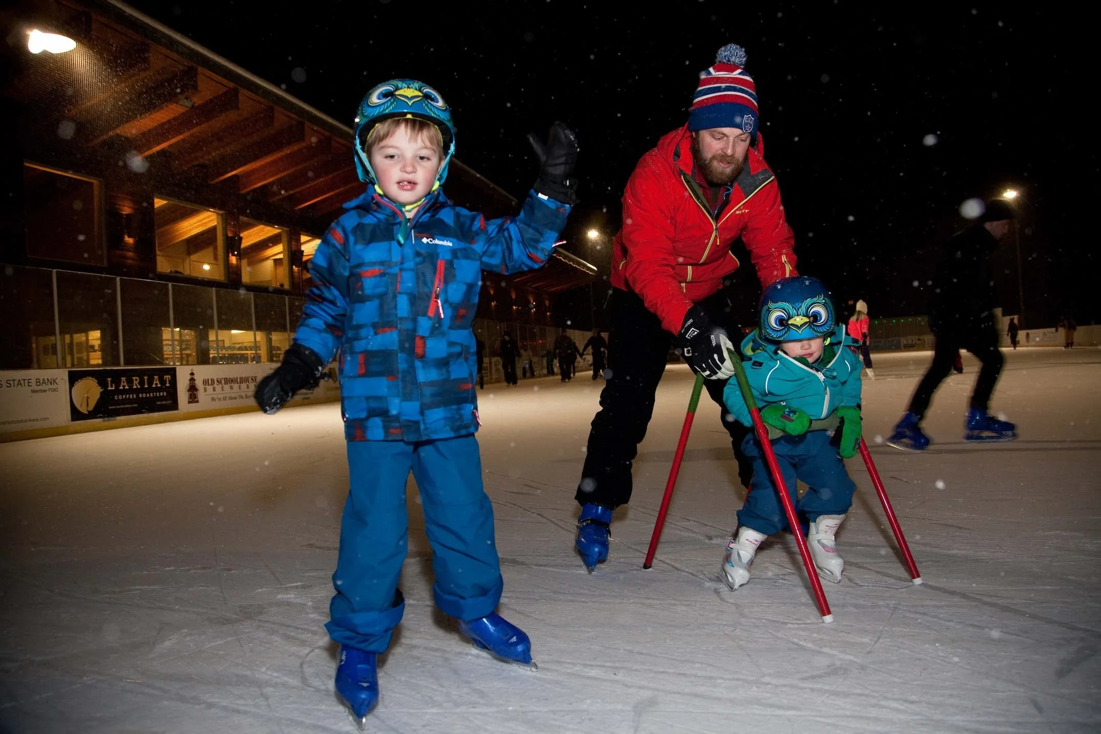 Outdoor Ice Skating in the Methow Valley — Winthrop Rink